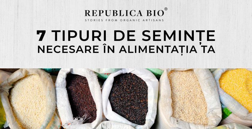 7 tipuri de semințe necesare în alimentația ta – Republica BIO