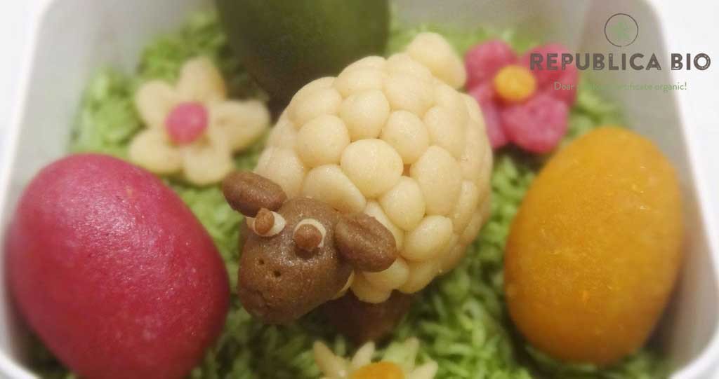 Rețetă simplă de ouă de Paște dulci din marțipan, colorate și sănătoase ...