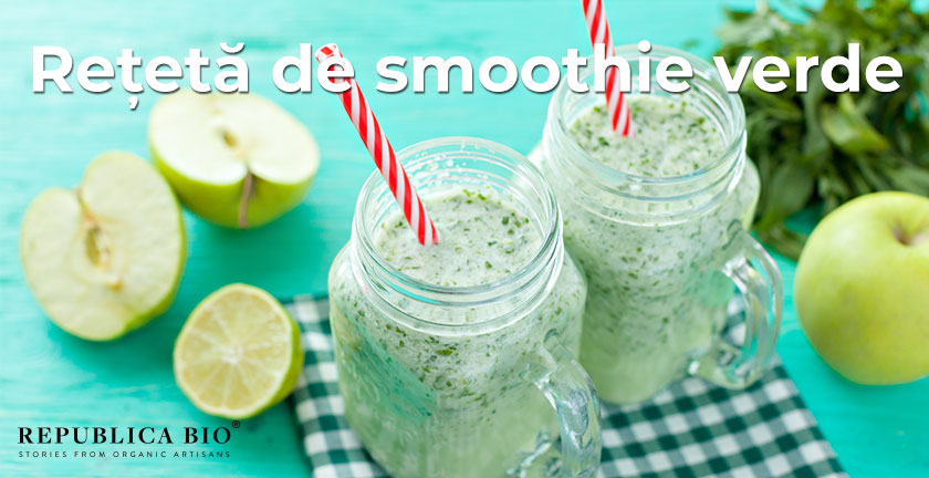 Rețetă de smoothie verde – Republica BIO